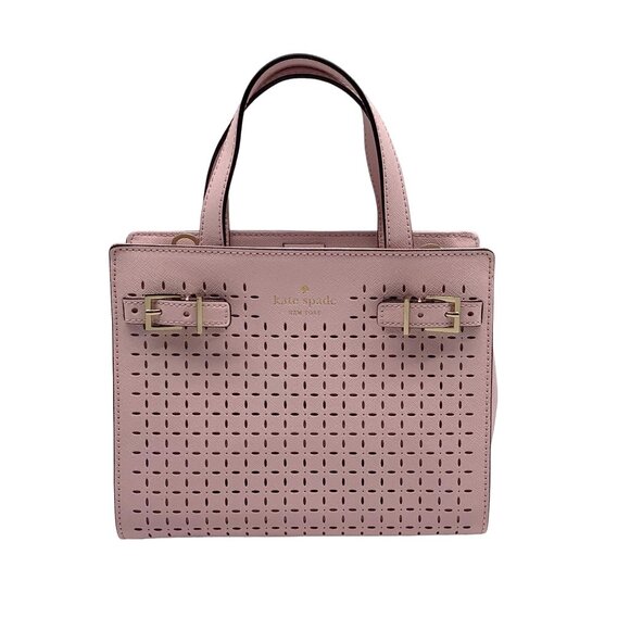 kate spade | Bags | Kate Spade Pink Saffiano Leather Milton Lane Small ...